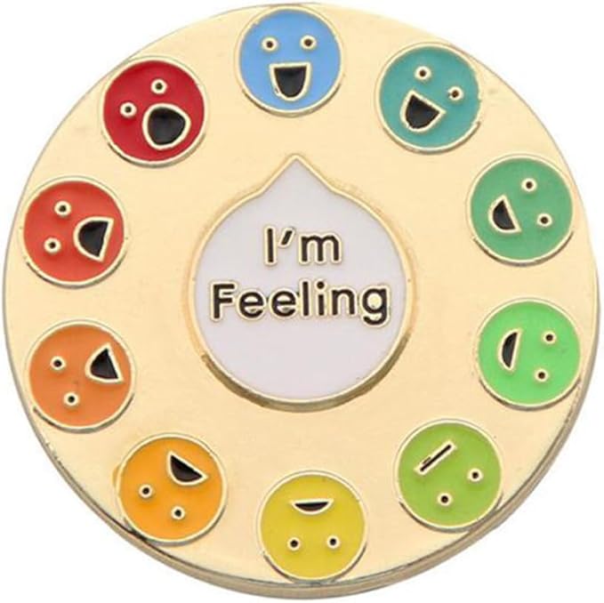 I'm Feeling Emotion Spinner Pin – The Sensory Den